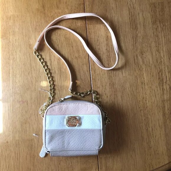 Jessica Simpson | Bags | Jessica Simpson Crossbody Mini Bagwallet Beige ...